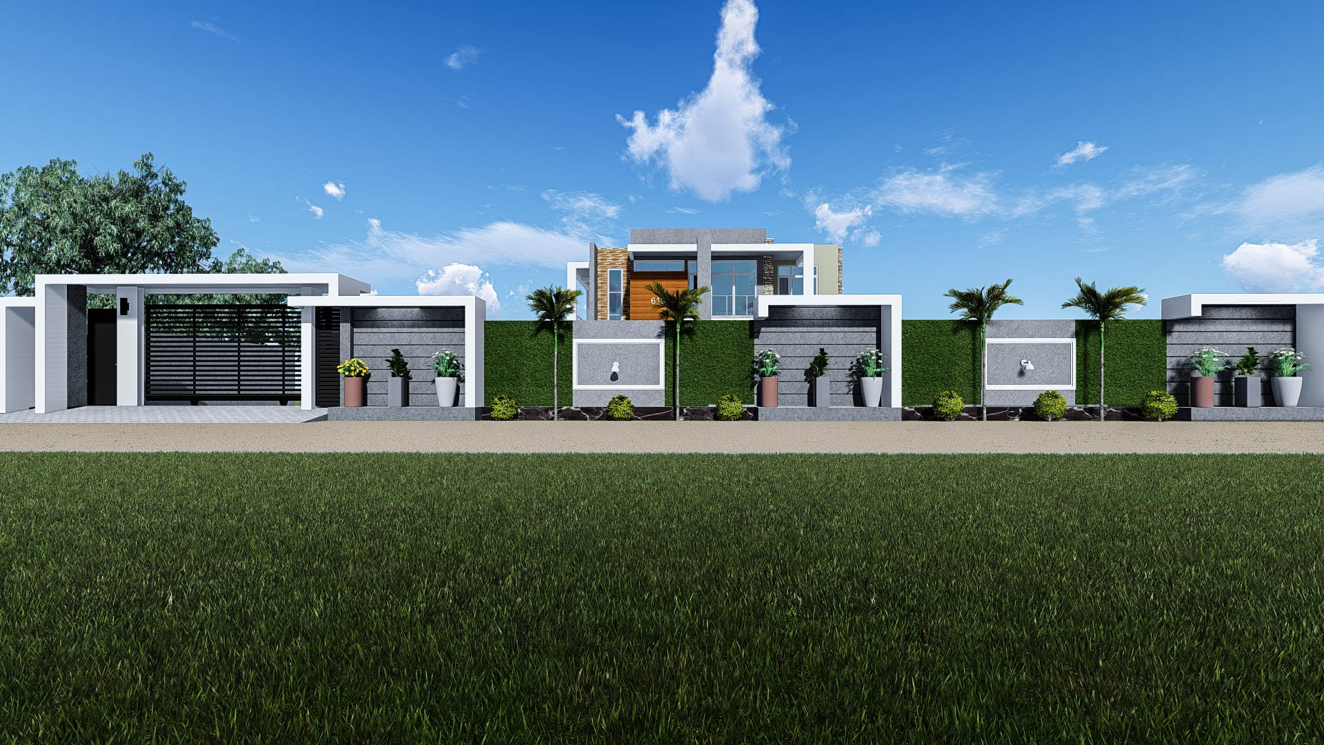 Modern Fence Design – Construction Solutions Tz