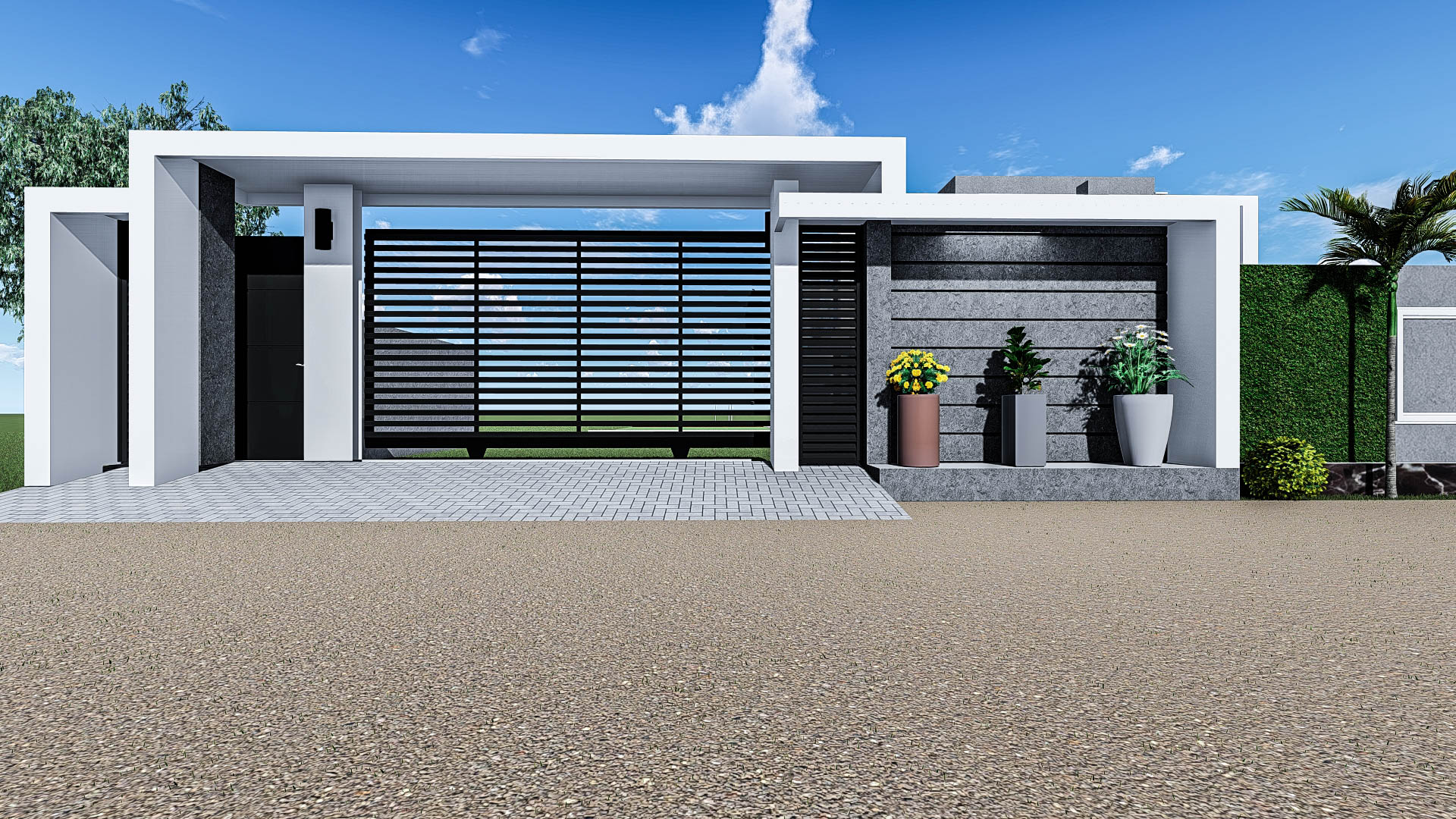 Modern Fence Design – Construction Solutions Tz